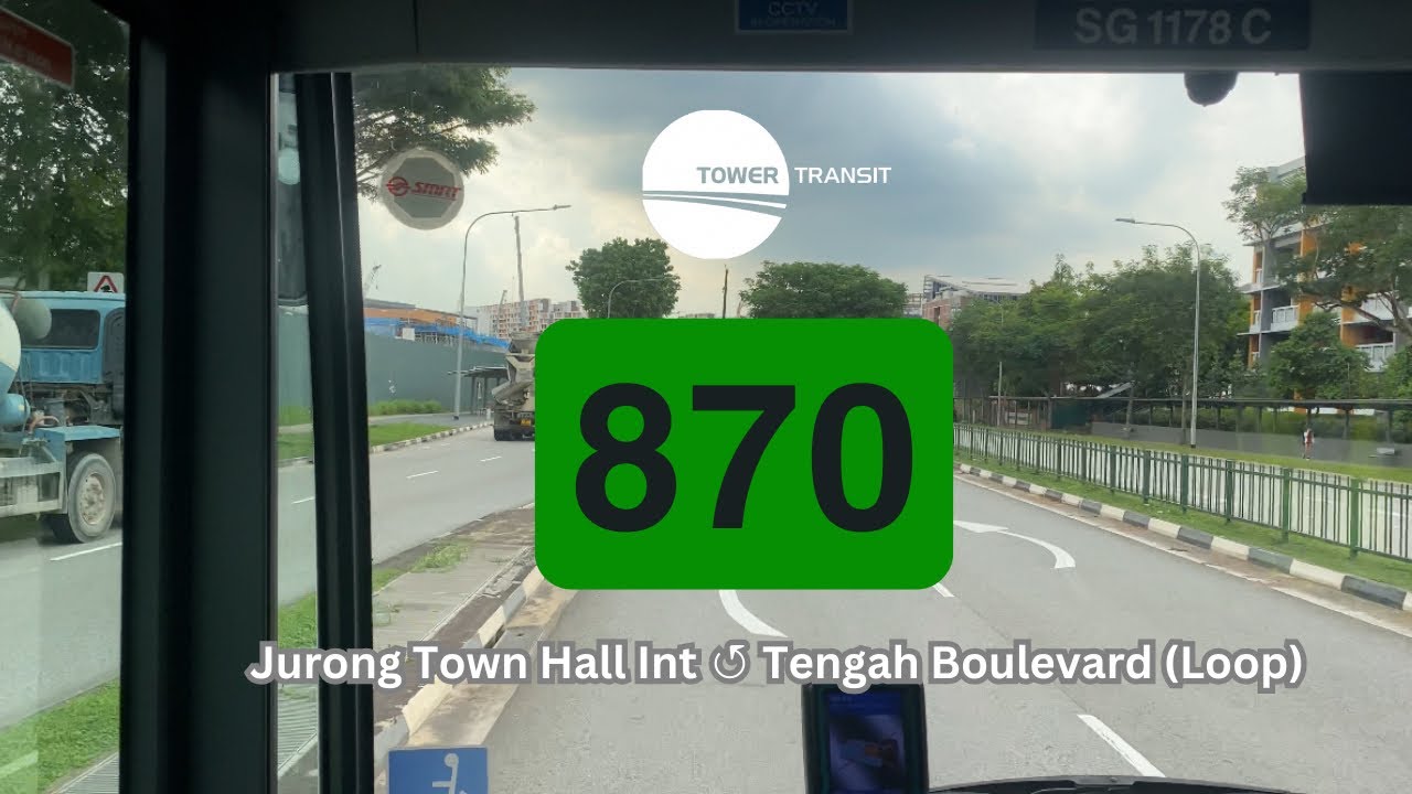 Tower Transit Trunk 870 Route Visual (BTFP 2024) - YouTube
