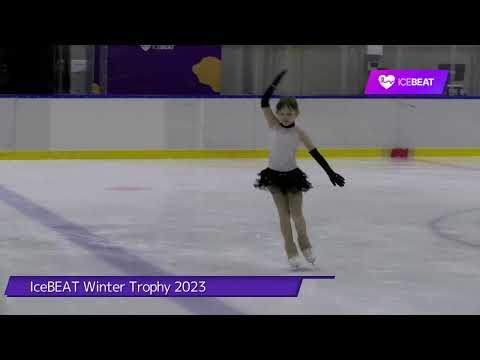 ICEBEAT WINTER TROPHY 2023 Chicks C Girls FS Sofija KATESCENKO LTU
