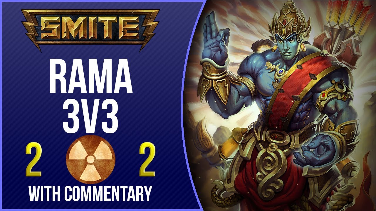 SMITE Rama Gameplay - "Arcane Arrows arc Astoundingly" - YouTube
