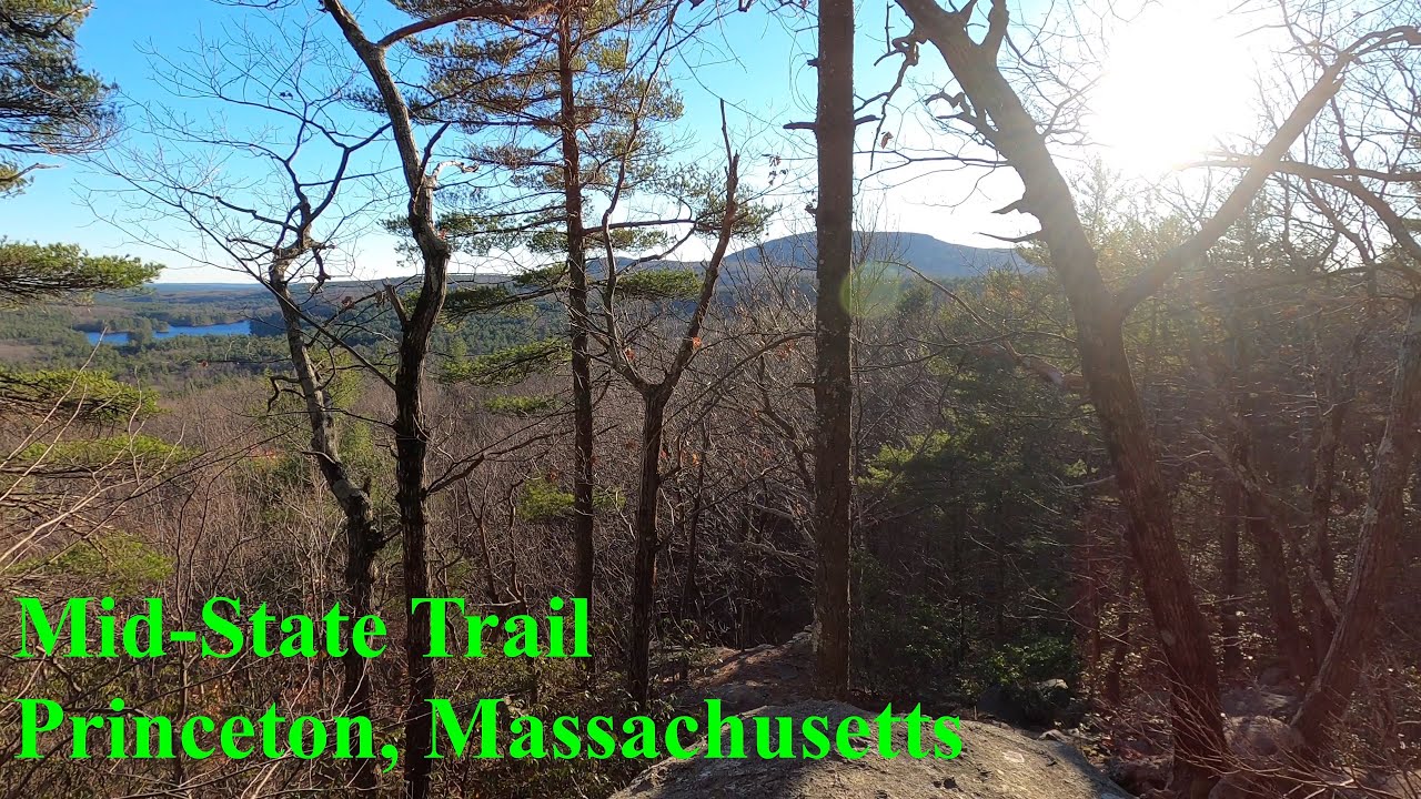 Mid-State Trail: Hike to Crow Hill from Redemption Rock in 4K (November ...