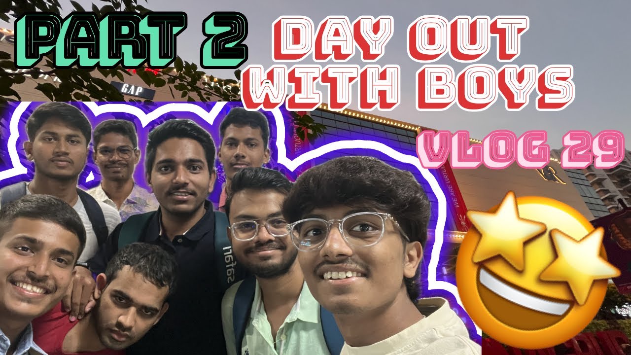 A Day Out With Boys In Nagpur🤩||Vlog 29 Part 2||Harrius - YouTube