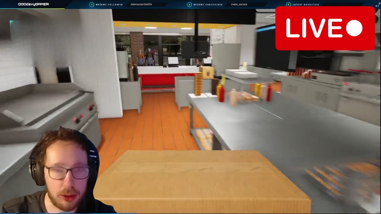 🔥LIVE: Fast Food Simulator - Build Your Restaurant, Serve, and Succeed ...