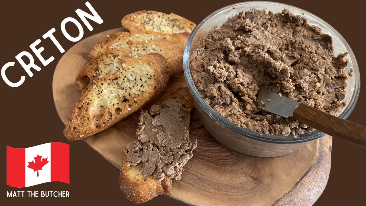 French Canadian Creton (Family Recipe) // MATT THE BUTCHER - YouTube