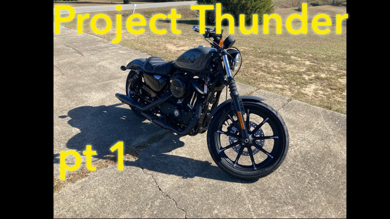Project Thunder - Pt 1: Intro & Burly Brand Stupid Tall Sissy Bar ...