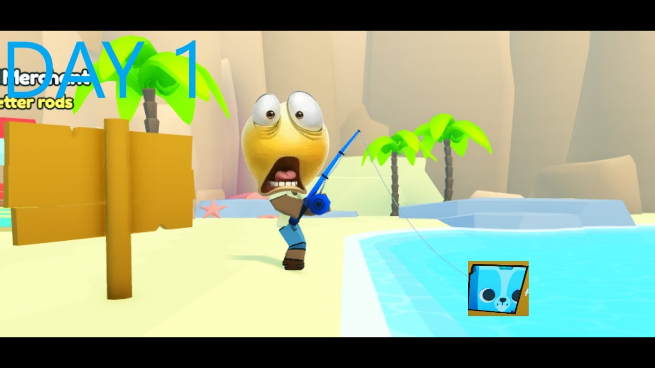 Day 1 of fishing for 30 minutes in PS99 for the Huge Poseidon Corgi ...