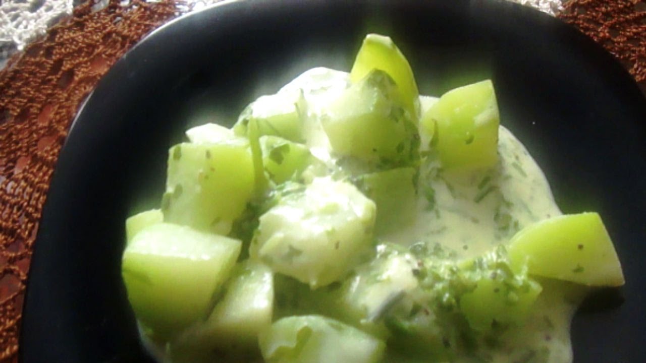 Chayotes con crema - YouTube