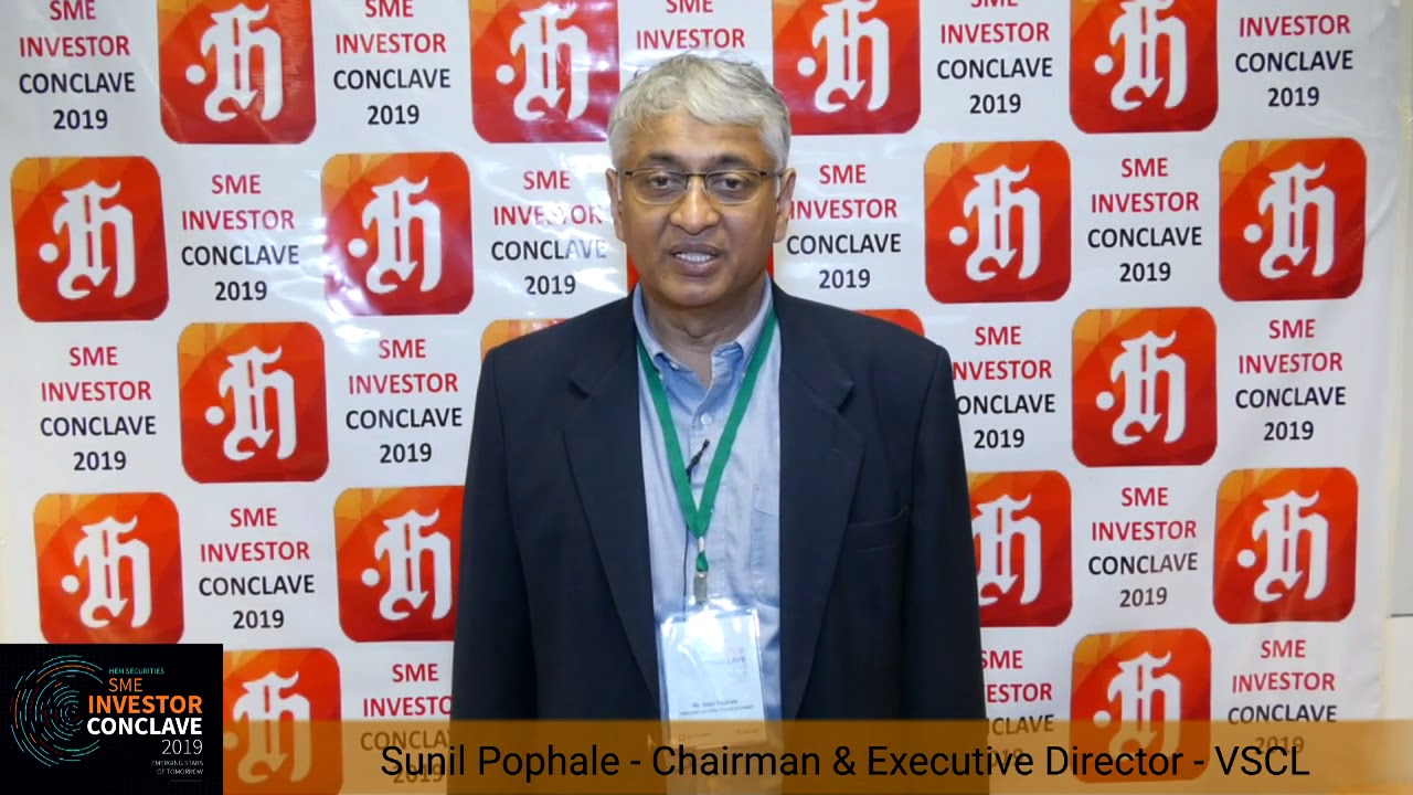 Hem Securities Investor Conclave 2019 – Vadivarhe Speciality Chemicals ...