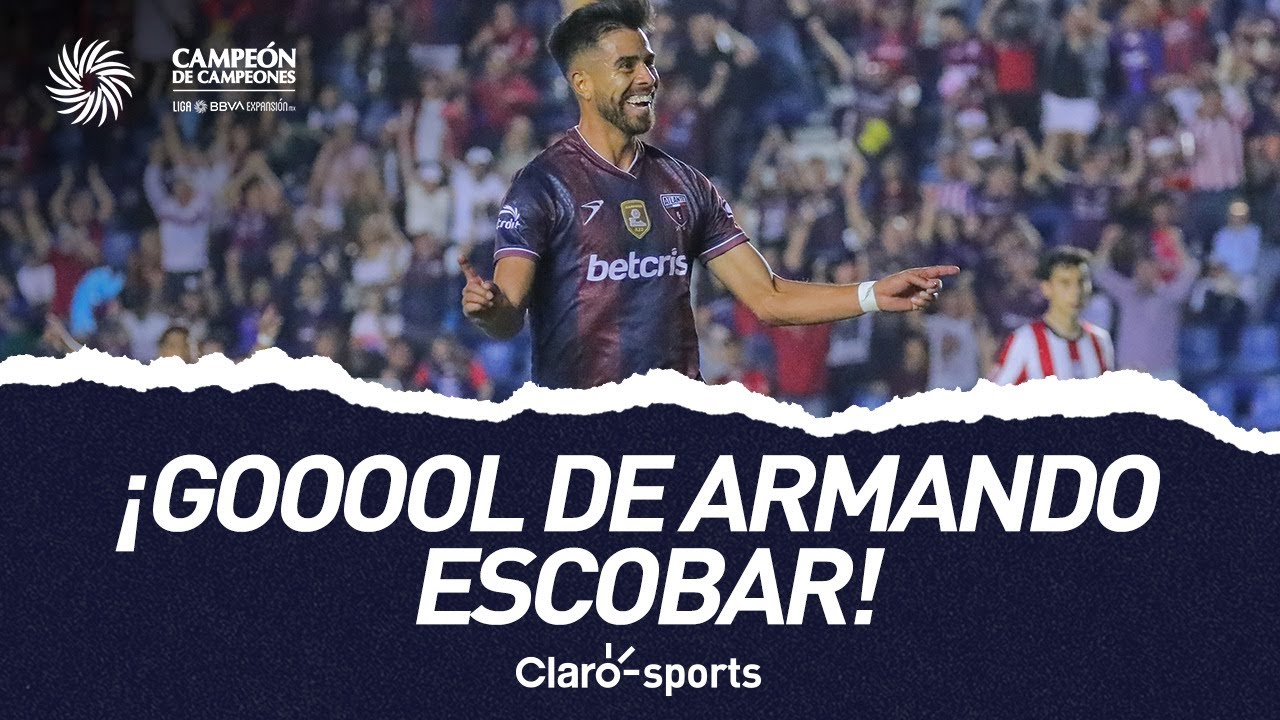 Gol de Armando Escobar | Atlante 1-0 Tapatío | Campeón de Campeones ...