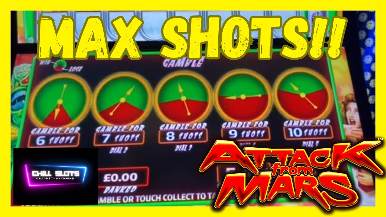 💥MAX SHOTS!! ATTACK FROM MARS!!💥10 Shot Bonus on 50p stake with Chill ...