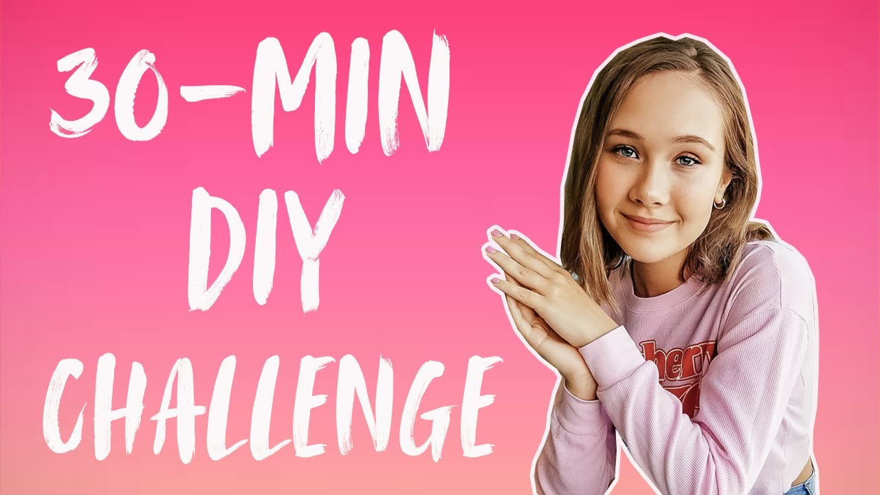 DIY: 30 Minute Craft Challenge - YouTube