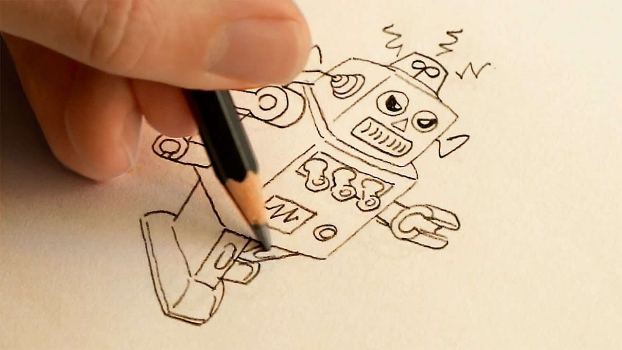 Hand Drawn Animation for my Praxinoscope - YouTube