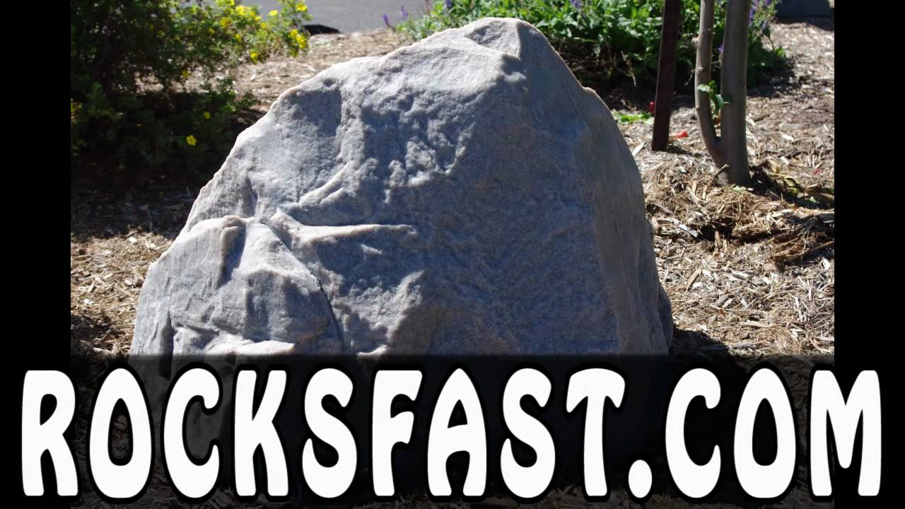 Dekorra Faux Boulder Model 109 - Realistic Faux Boulder - YouTube