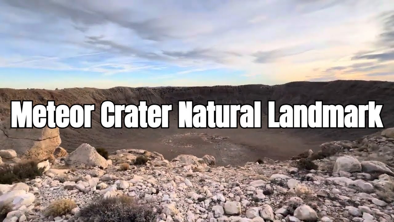 Unbelievable Facts About Arizona's REAL Meteor Crater - YouTube