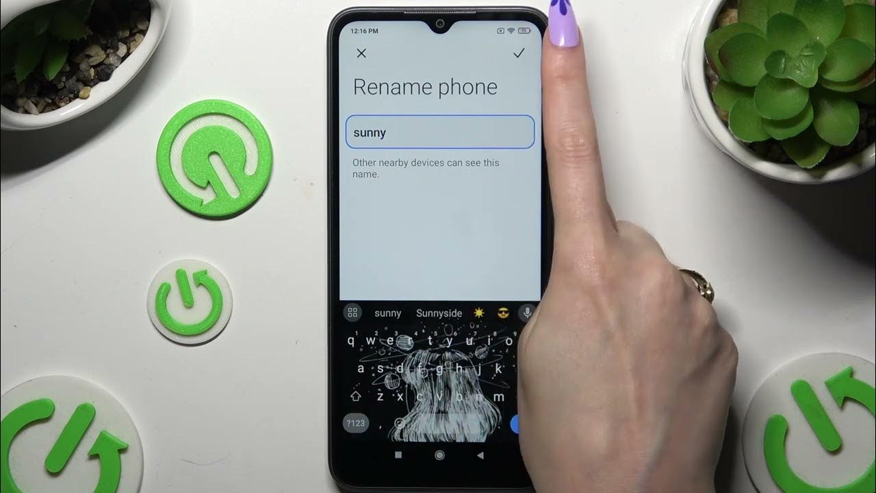 How to Change Device Name on XIAOMI REDMI 9A - YouTube