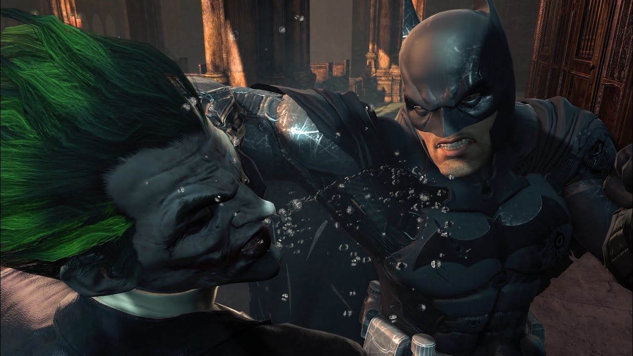 Batman - Arkham Origins - ENDING - Smashing JOKER! FACE... || 4K 60FPS ...