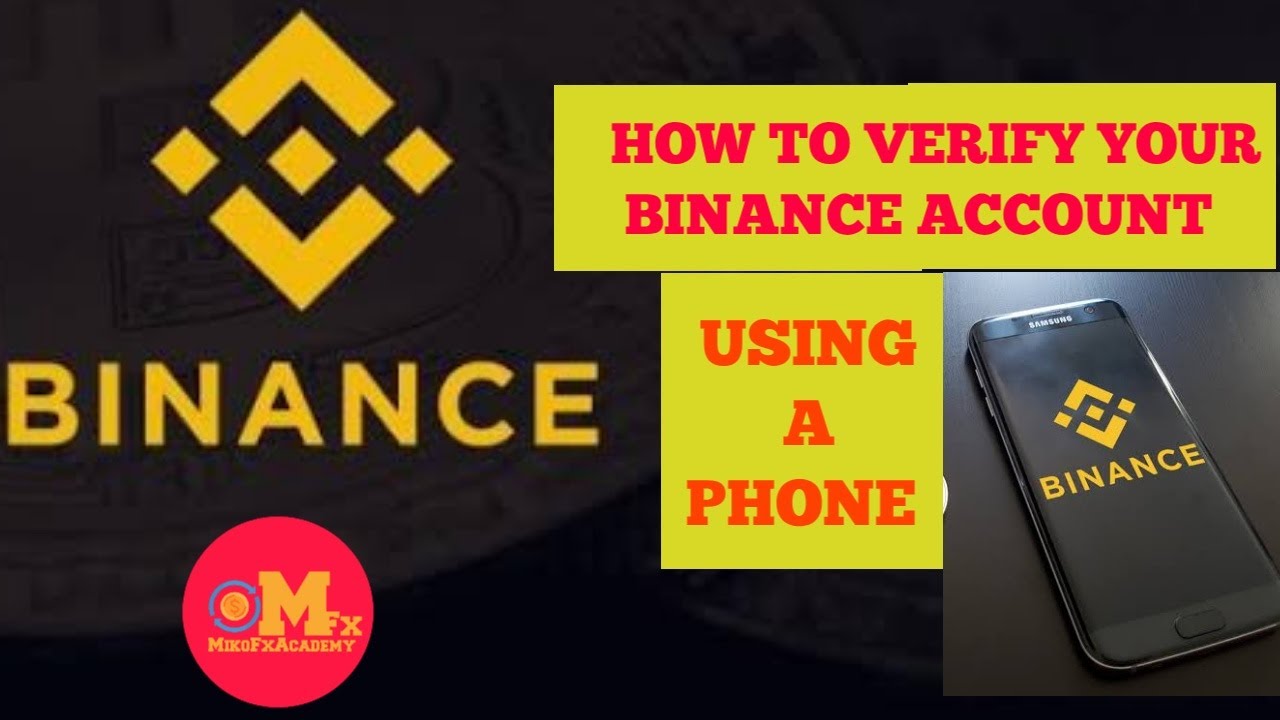 How to verify Binance account with mobile phone - YouTube