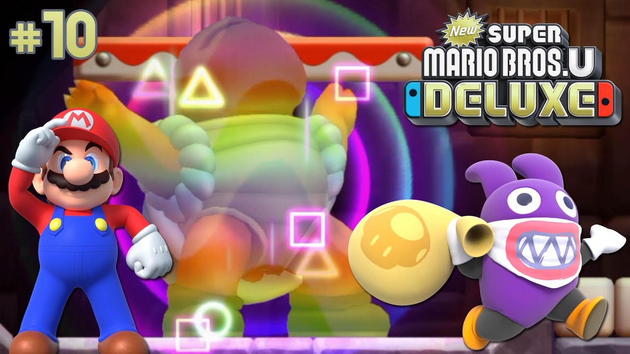 Jumbo Sumo Bro | New Super Mario Bros. U Deluxe - Part 10 - YouTube
