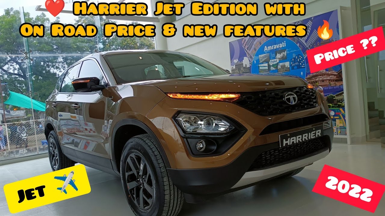 Tata Harrier Jet edition with On Road Prices & Features #jetedition # ...