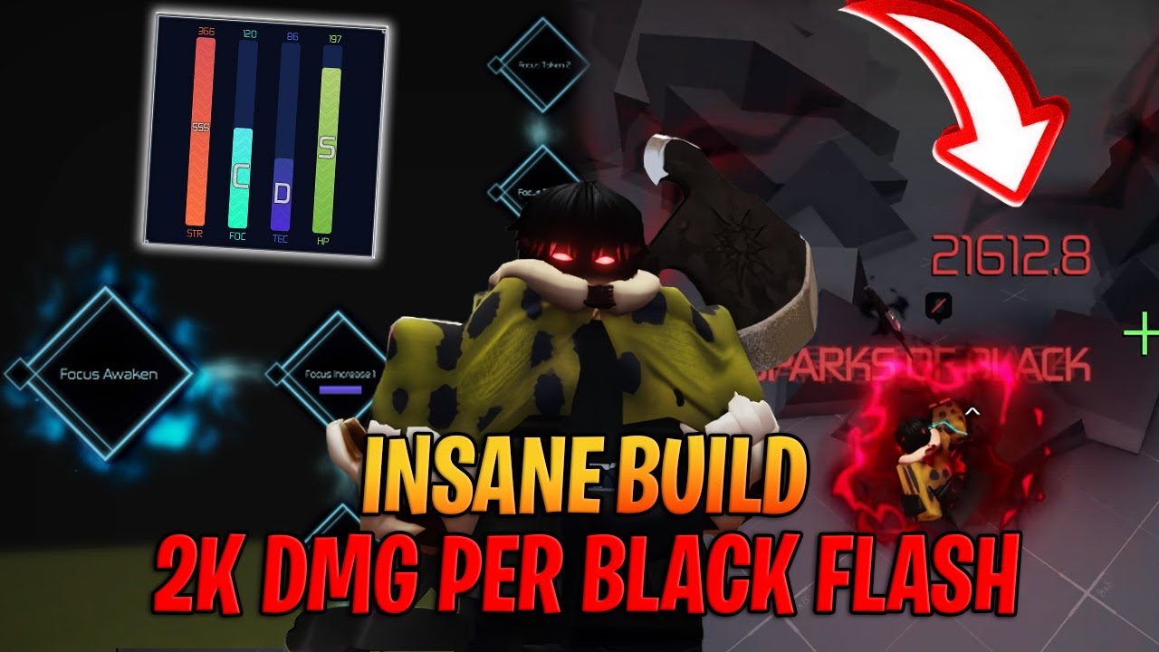 The STRONGEST Black Flash Build In Jujutsu Infinite - YouTube