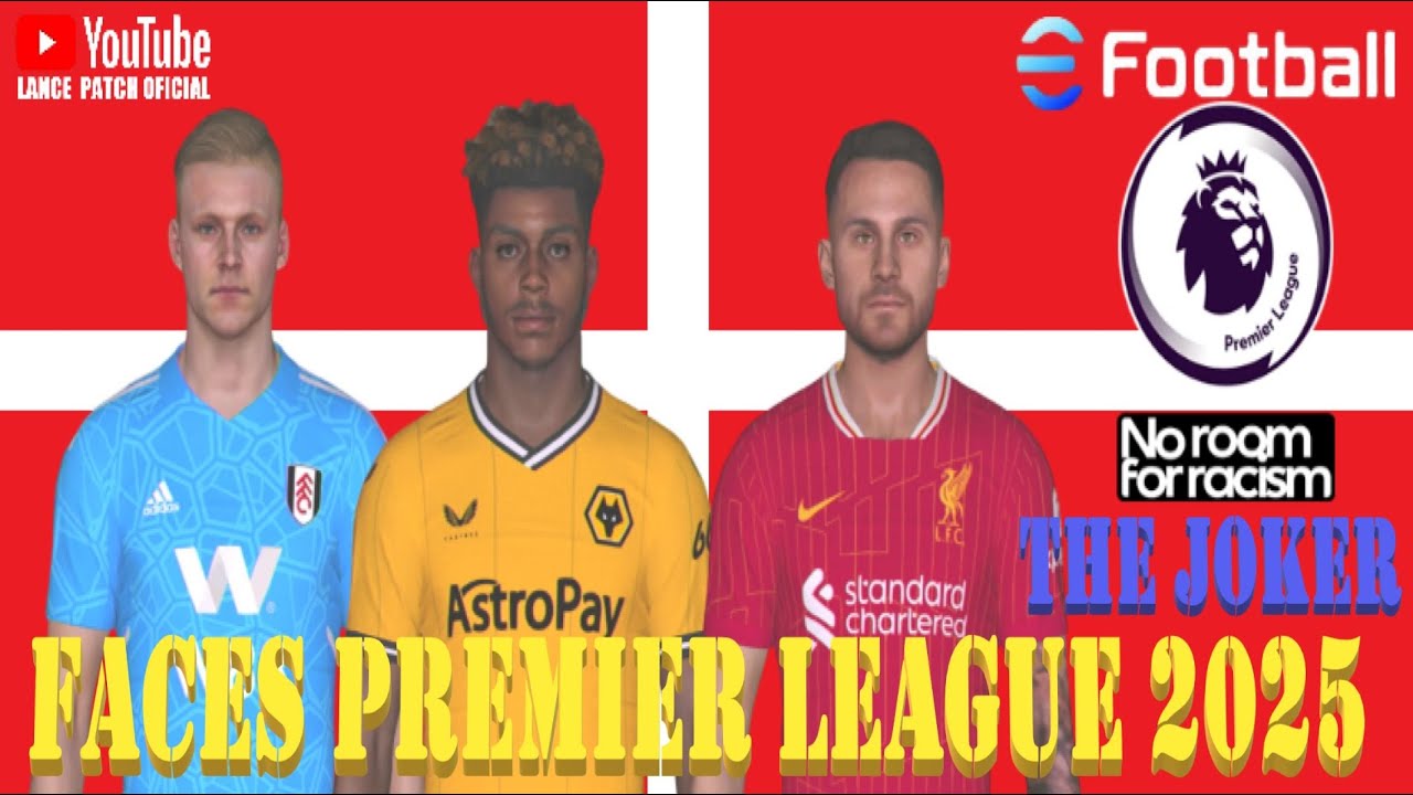 FACES PREMIER LEAGUE 2025 THE JOKER PATCH - YouTube