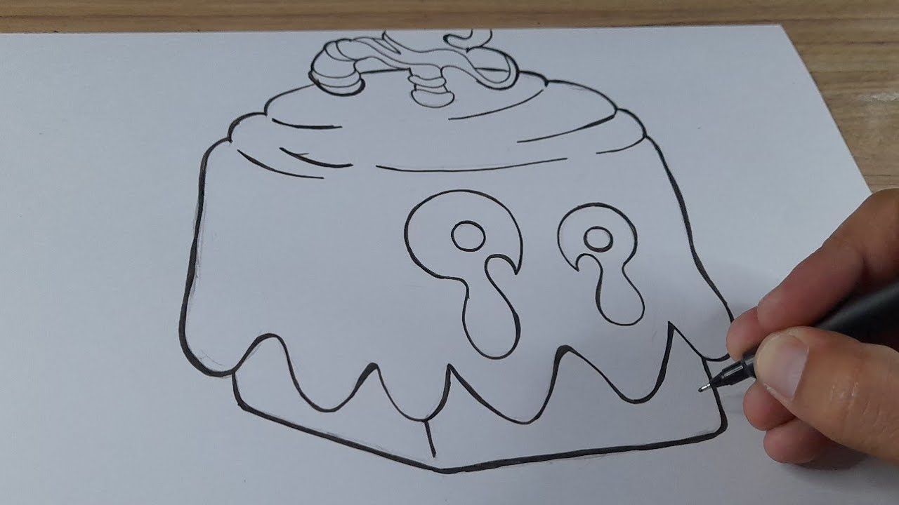 COMO DESENHAR O DOUGH FRUIT DE BLOX FRUITS PASSO A PASSO - YouTube