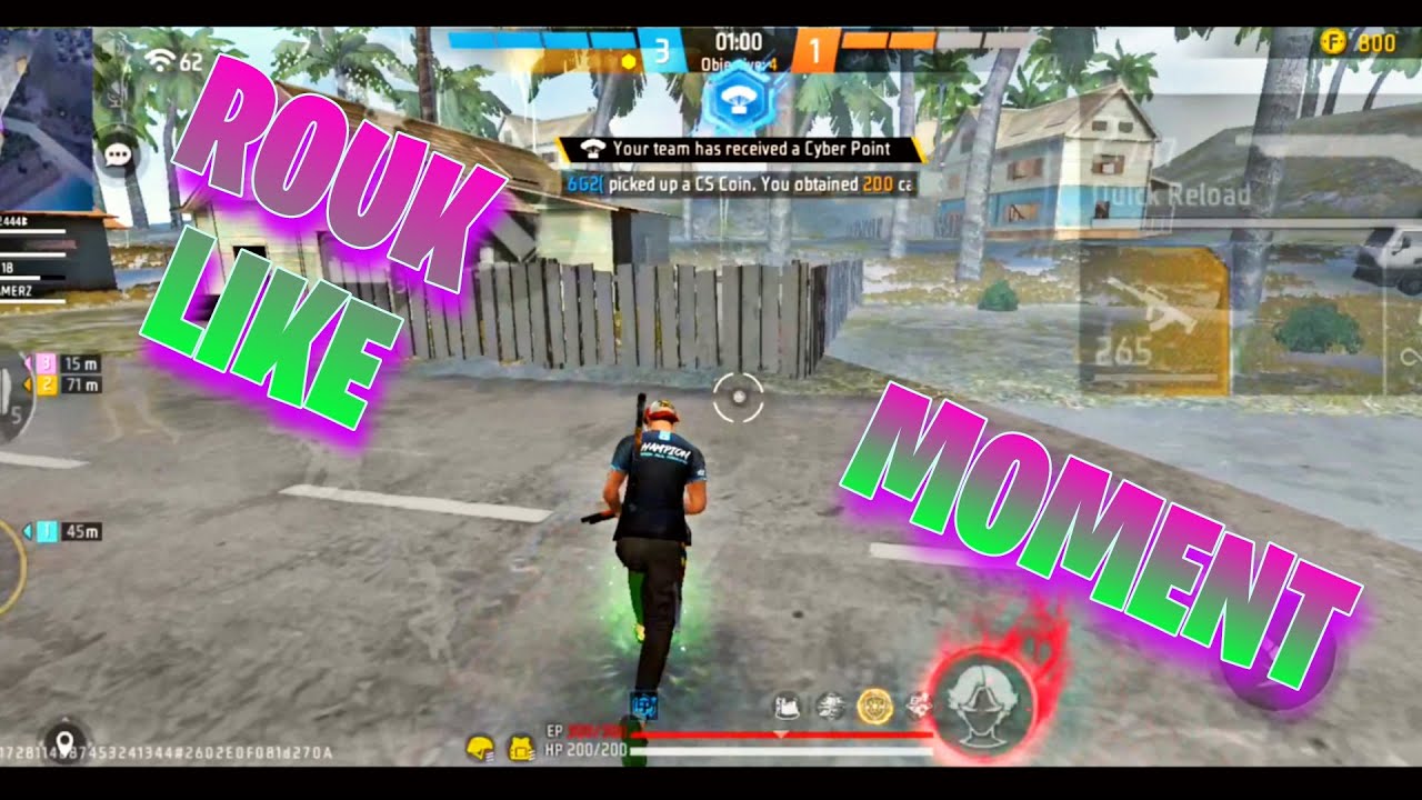 ||FREE FIRE MOMENT LIKE ROUK FF||🔥🔥 - YouTube