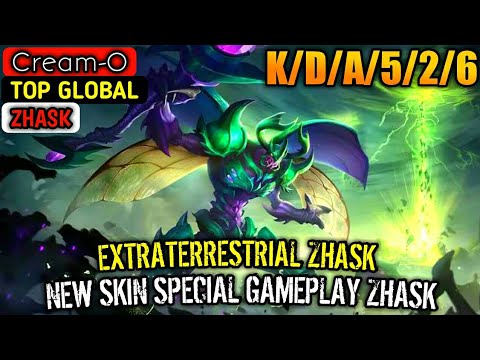 Extraterrestrial Zhask, New skin Gameplay [ Top Global ] Cream-O ...
