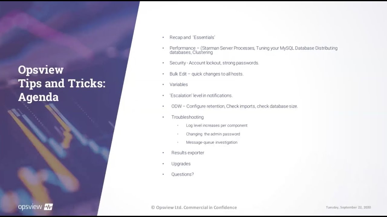 Webinar: Opsview Monitoring and Upgrading - YouTube