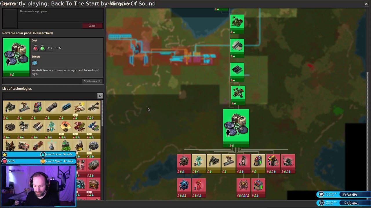 2020-12-10 - Progressing the factory deep in the forest. Grinding to ...