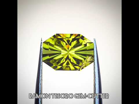 2.525 carats Rare Color Changing Tourmaline ULTRA PRECISION signature cut