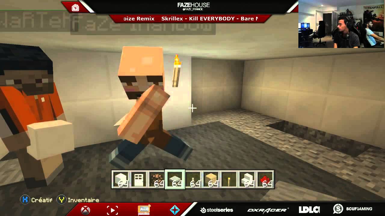 Construction FaZe House Ep 8/9 Minecraft - YouTube