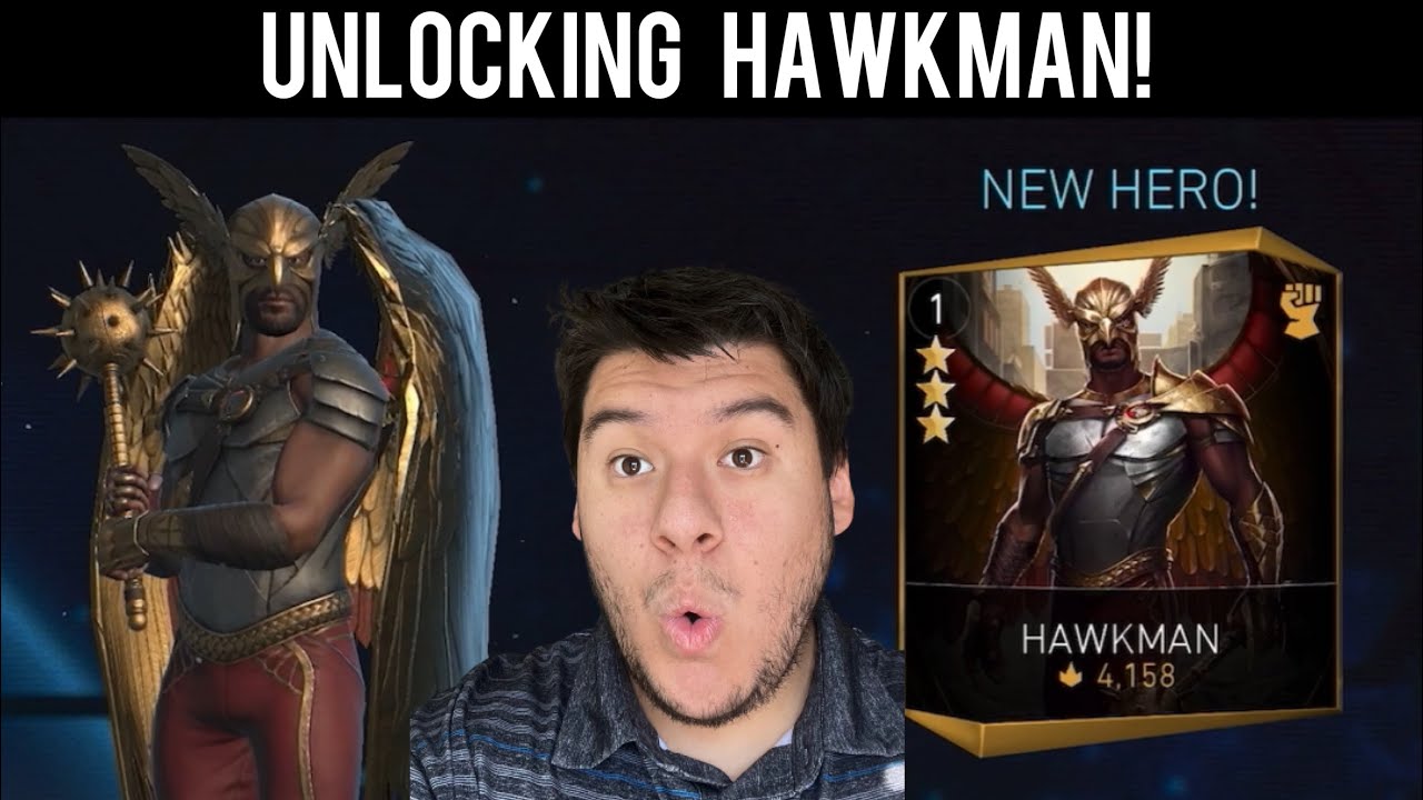 I GOT HAWKMAN In My First CHEST OPENING!!! - Injustice 2 Mobile - YouTube