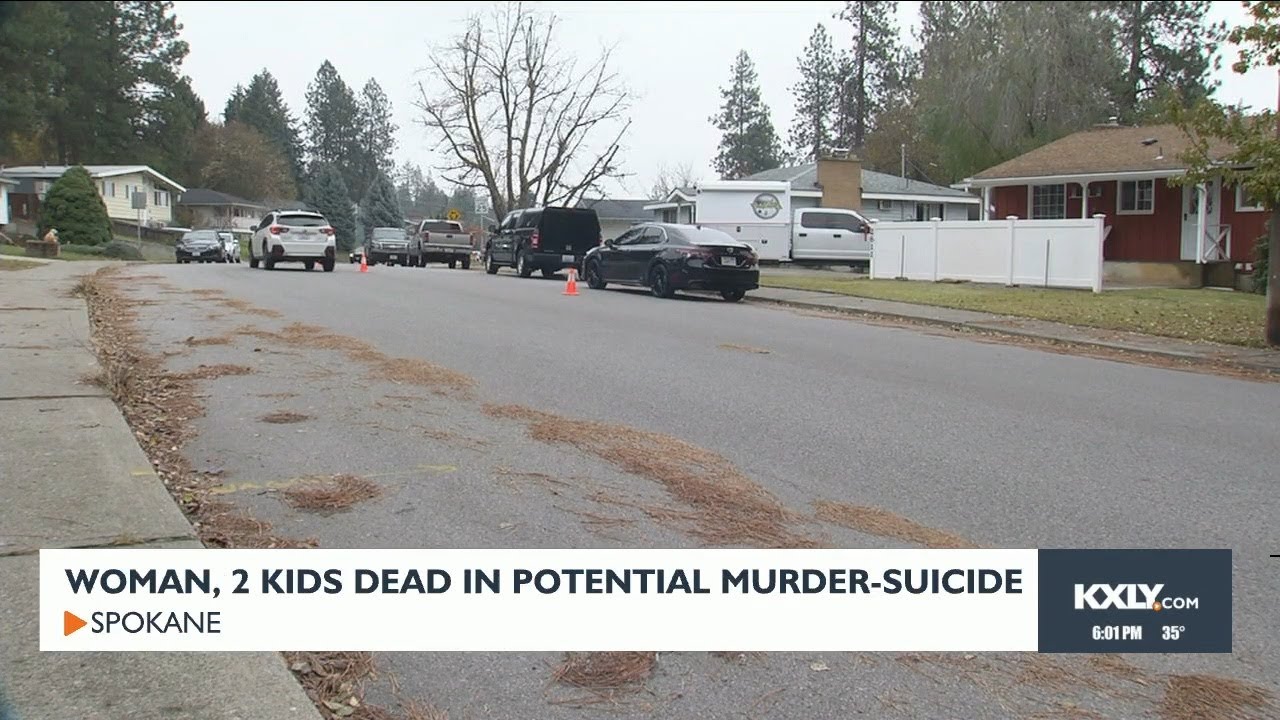 Man finds wife, two children dead in Spokane home in possible murder ...