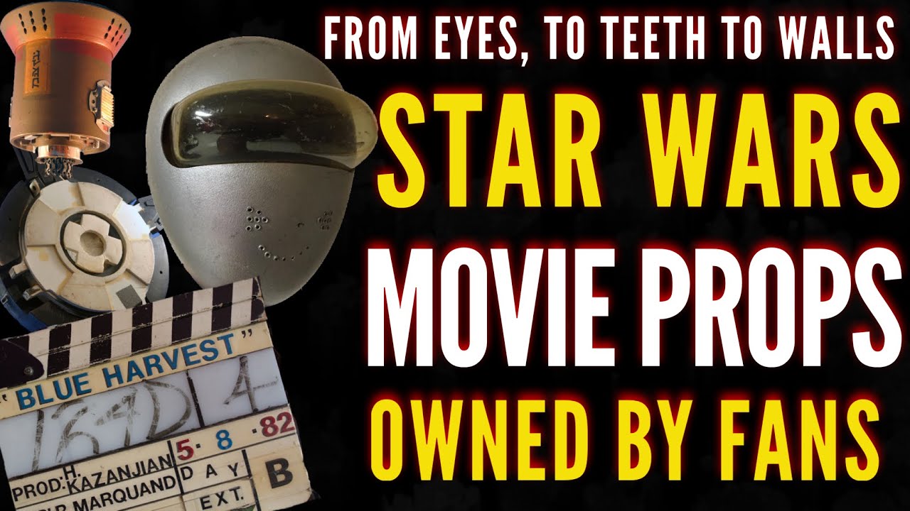 Fan Owned Star Wars Movie Props - YouTube