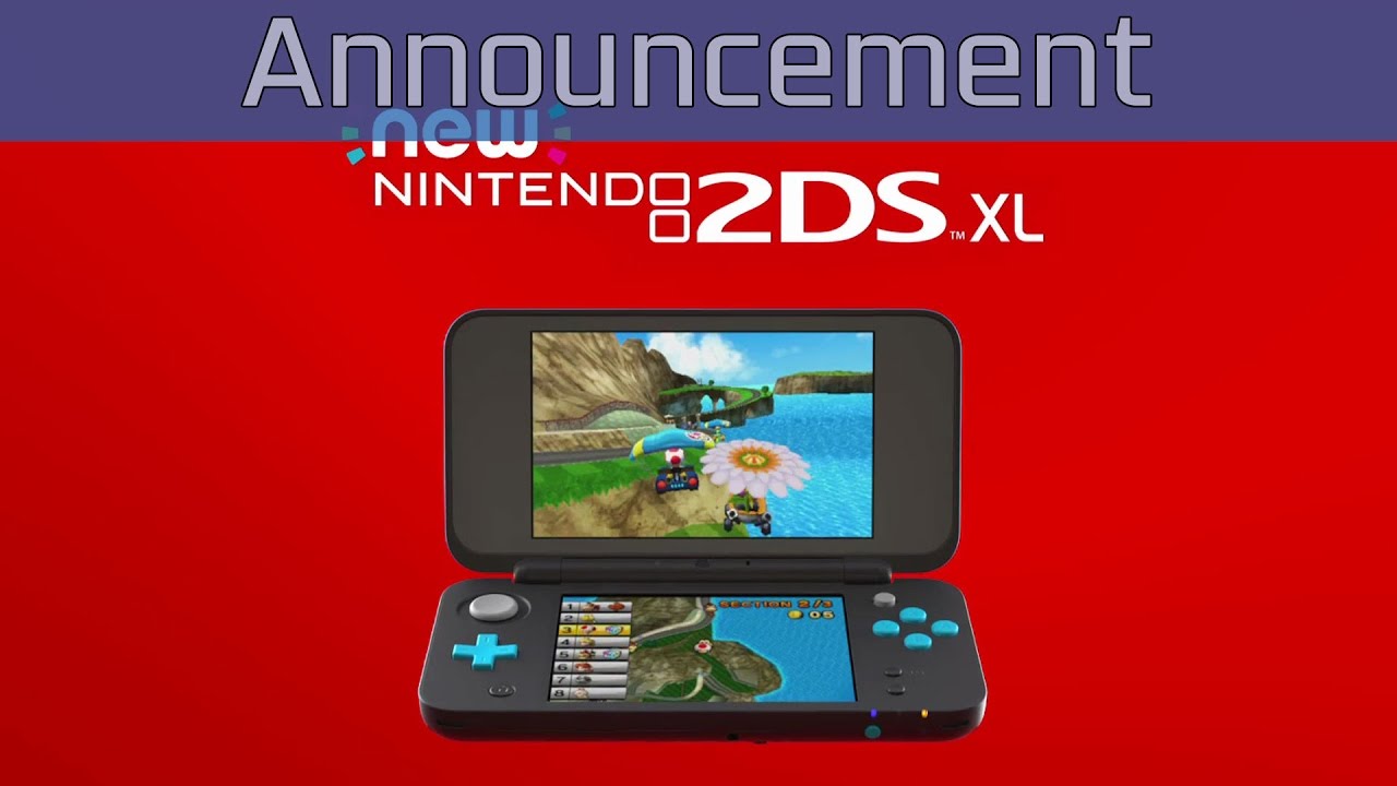 Nintendo 2DS XL - Announcement Trailer [HD 1080P] - YouTube