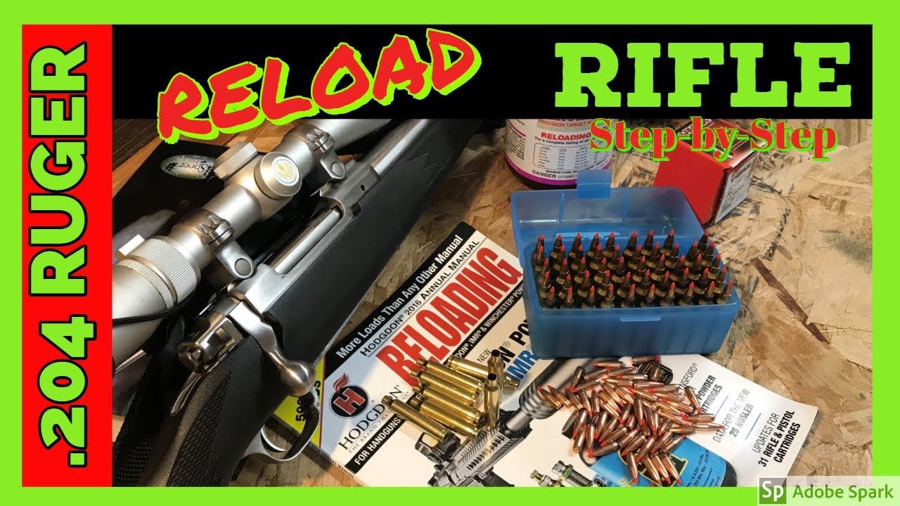 🔥 How to Reload Rifle Ammo | Reloading .204 Ruger for Accuracy - YouTube