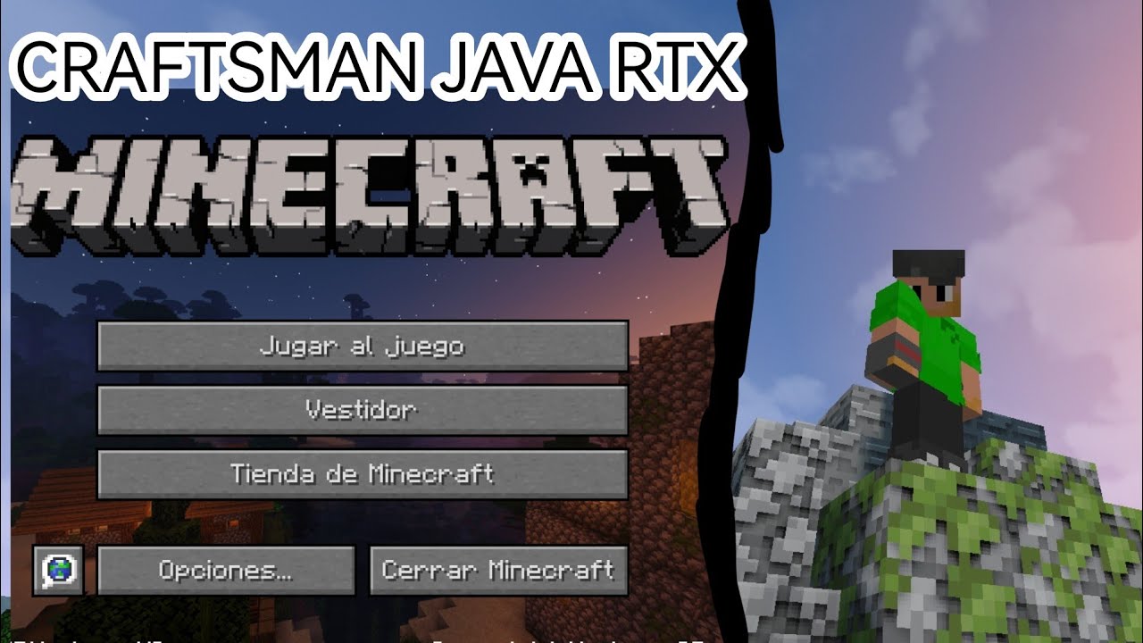 💥el mejor shader el mejor pack de texturas para craftsman 1.18 RTX gama ...