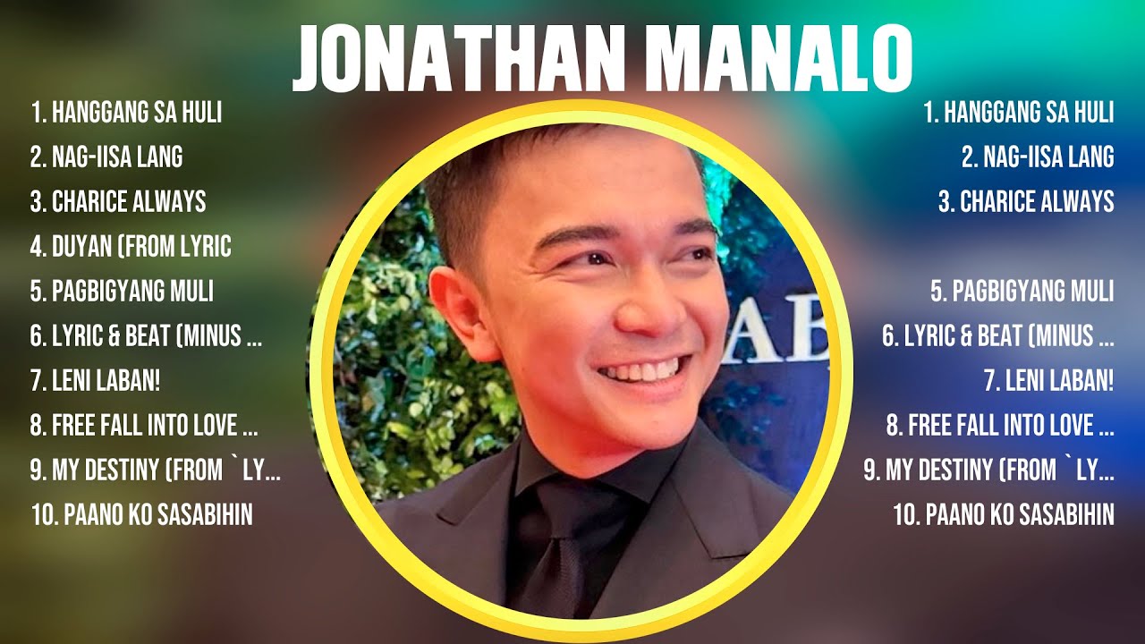 Jonathan Manalo Greatest Hits Full Album ️ Full Album ️ Top 10 Hits of ...