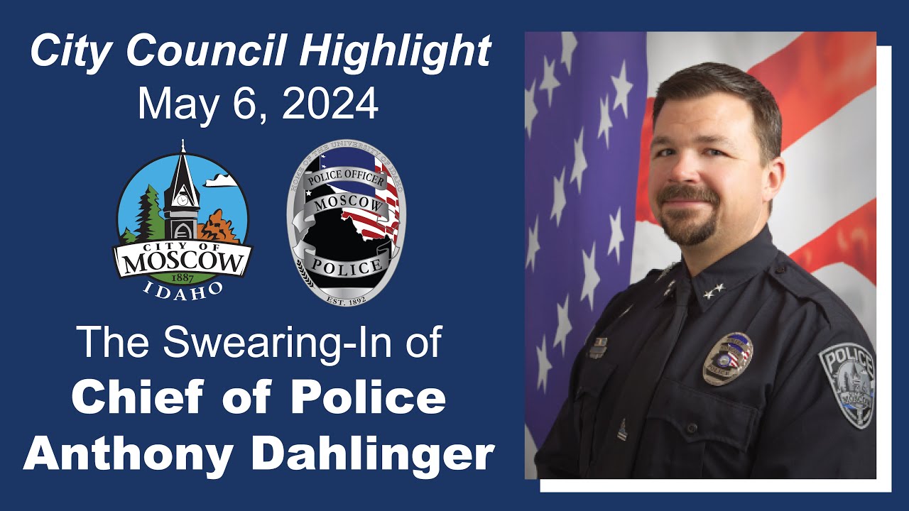 The Swearing-In of Chief of Police Anthony Dahlinger (City Council ...