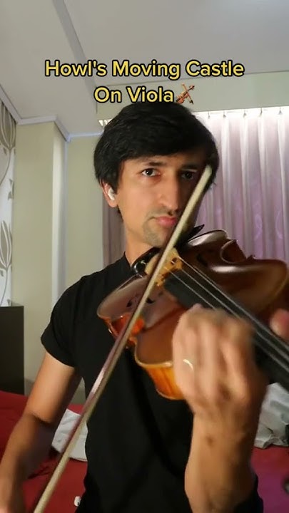 Howls Moving Castle On Viola - YouTube