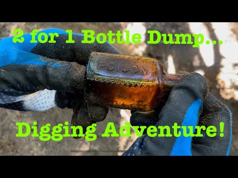 2 for 1 Bottle Dump Digging Adventure! (Florida) - YouTube
