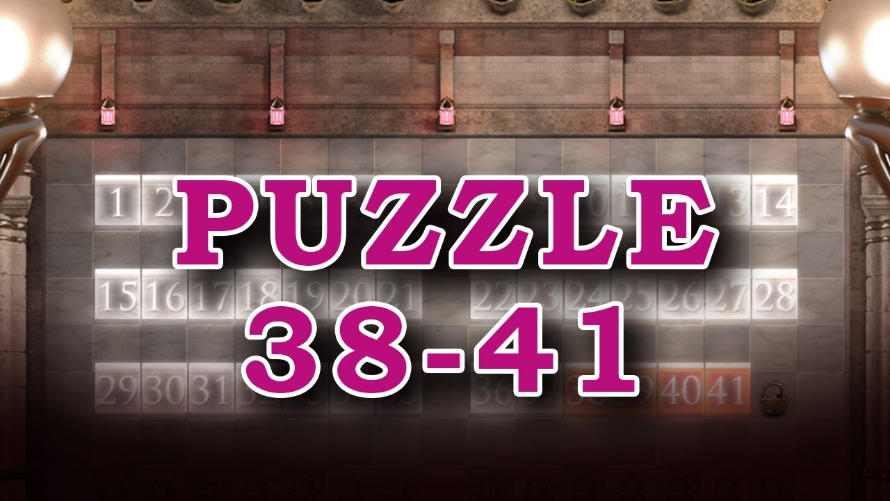 The Genesis Order Puzzle 38 - 41 - YouTube