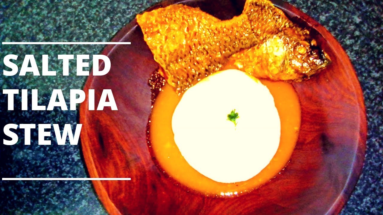 How I Prepare African Market Style Salted Tilapia | Cured Fish - YouTube