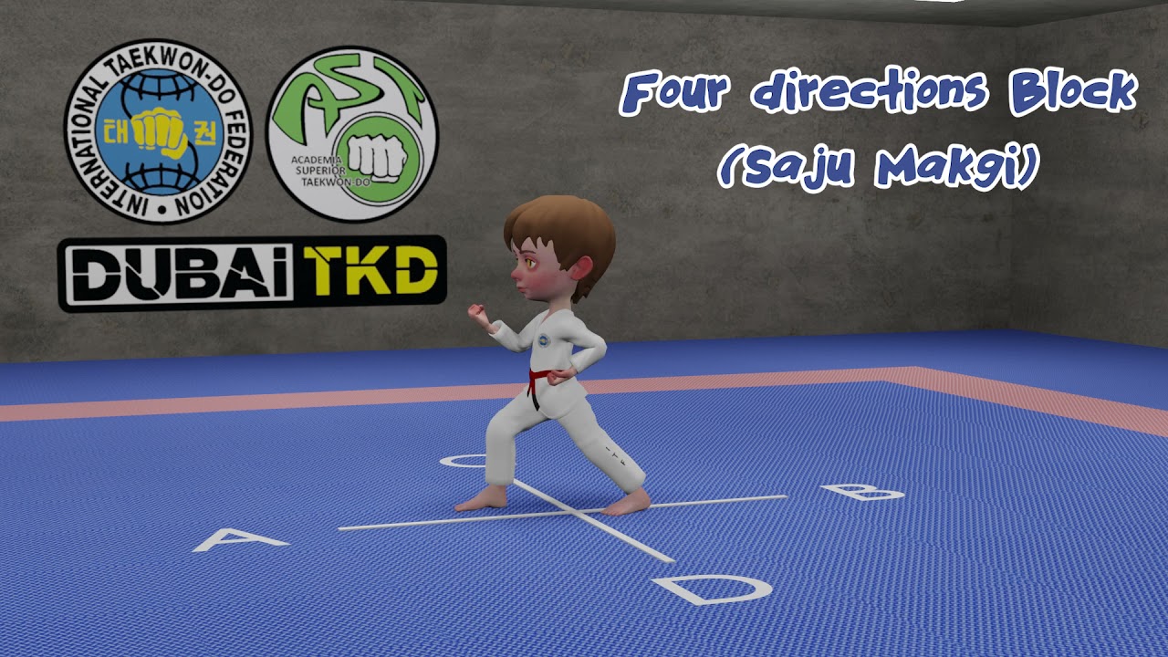 Four directions Block for Kids - YouTube