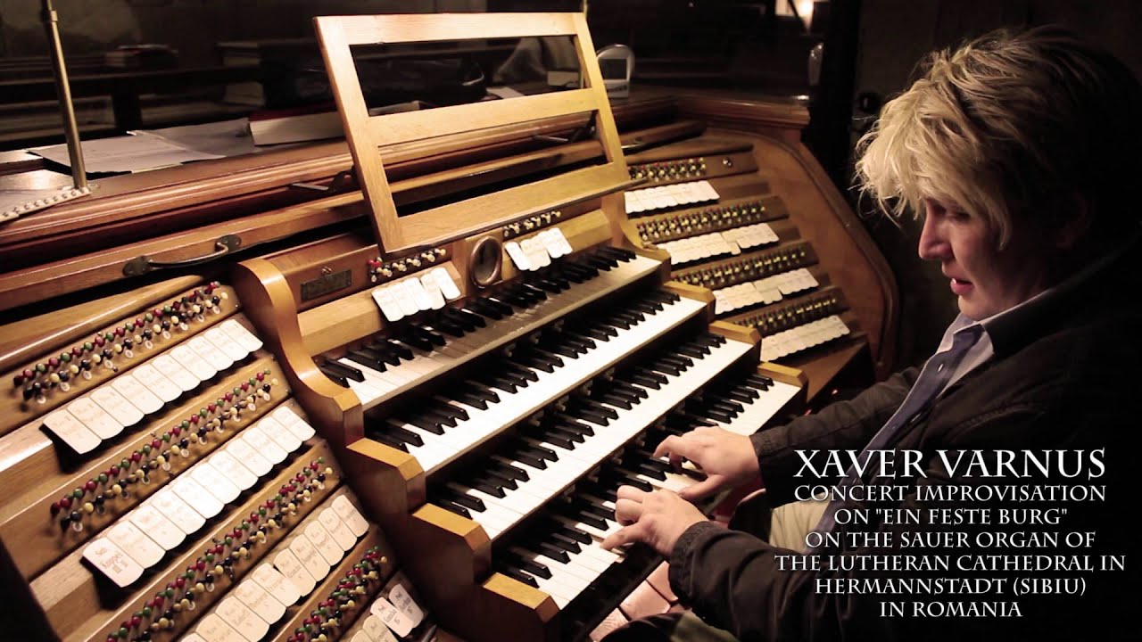 XAVER VARNUS IMPROVISE ON THE SAUER ORGAN IN HERMANNSTADT (SIBIU) - YouTube