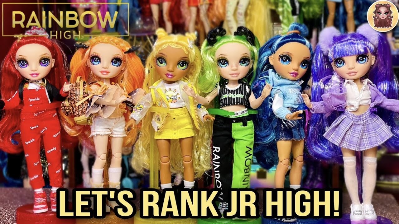 Ranking All of The Rainbow High Junior High Series One Dolls! - YouTube