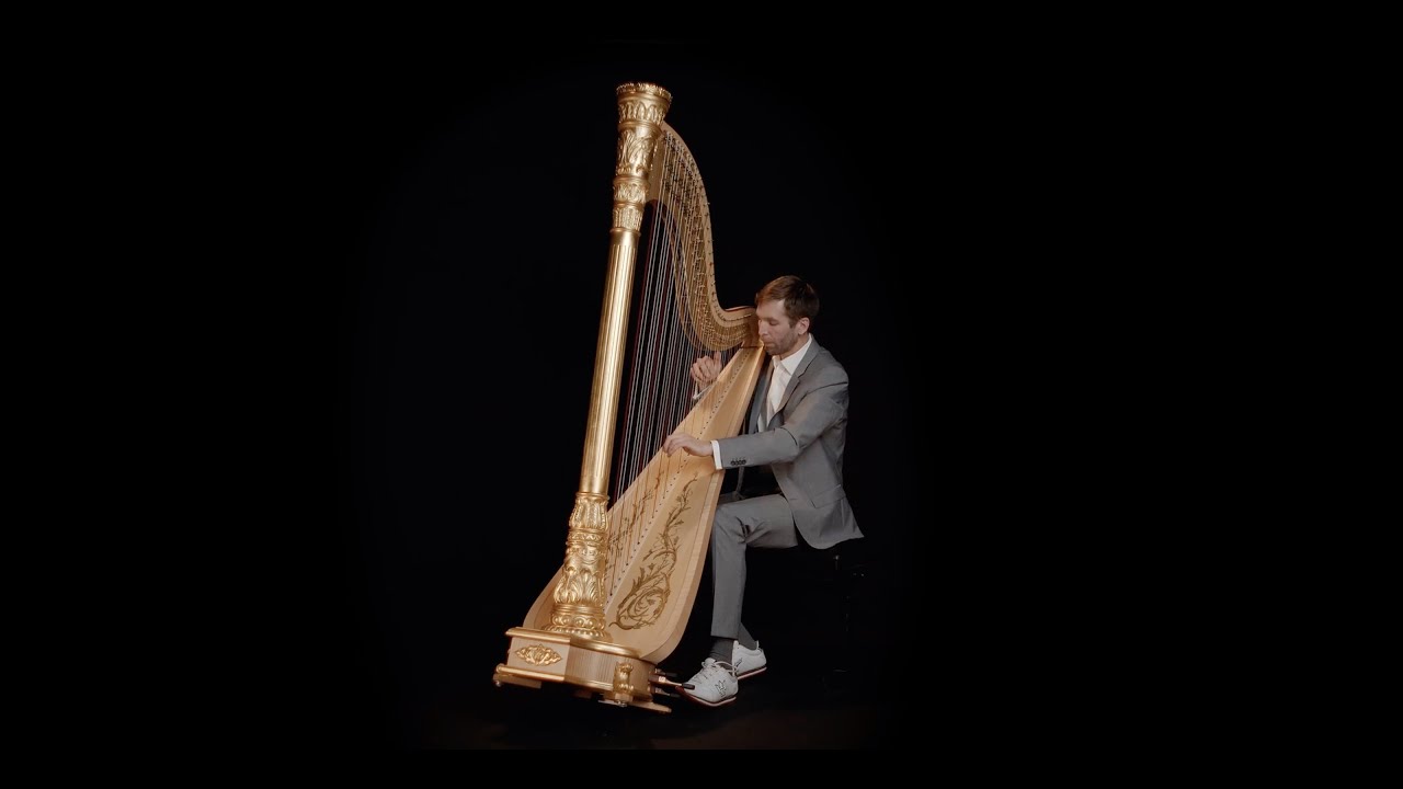 J.S. Bach - Italian Concerto BWV 971 - Andreas Mildner, harp - YouTube