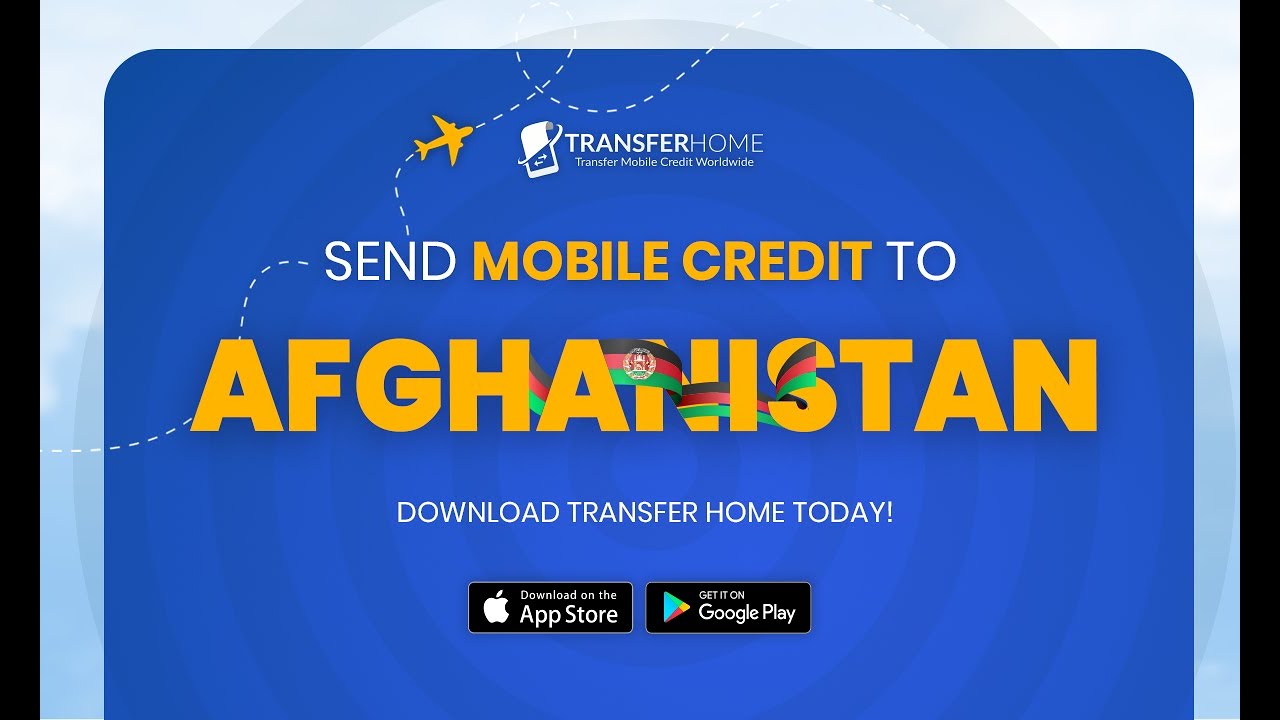 Send Mobile Credit to Afghanistan | Top-up Afghanistan PAYG Number ...