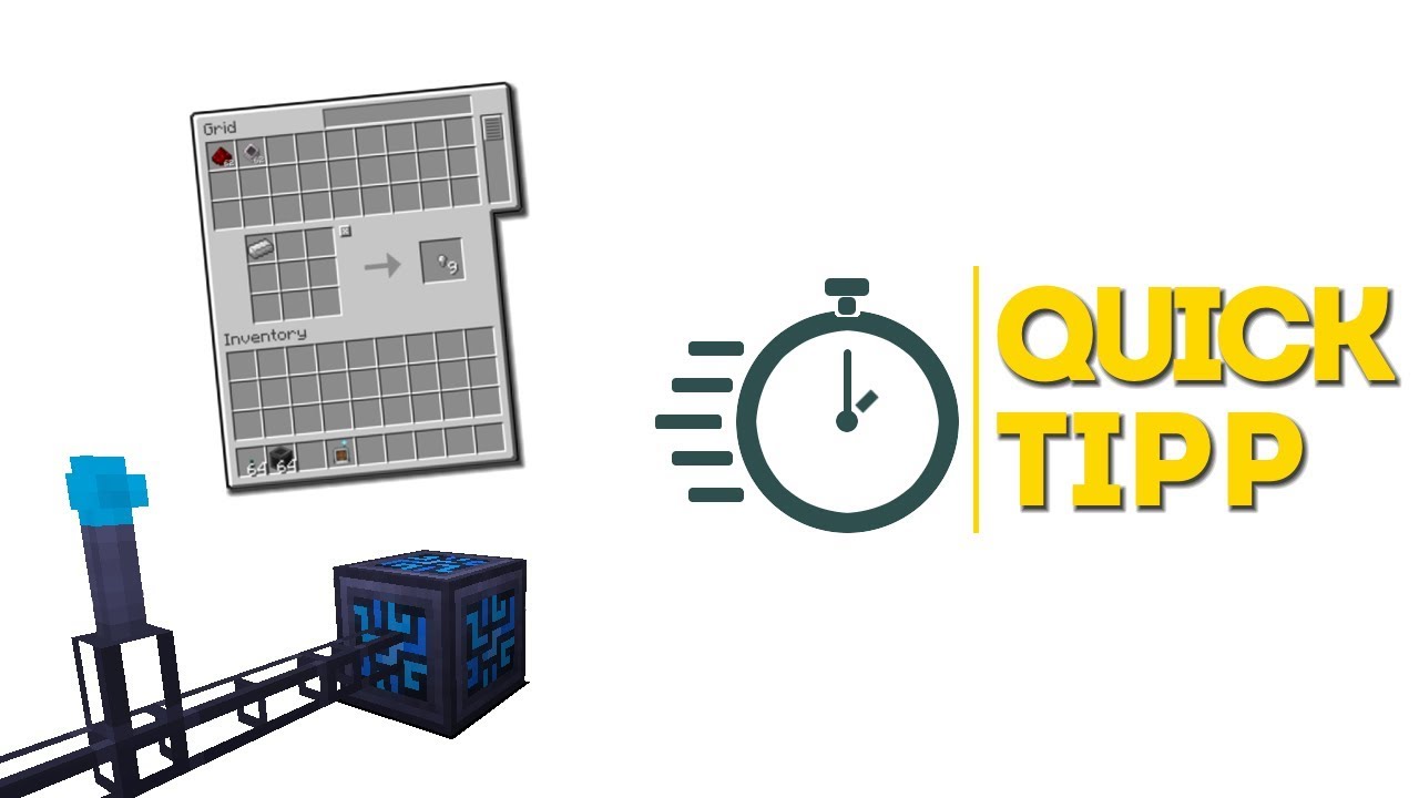Refined Storage Wireless Crafting Grid | Quick Tipp - YouTube