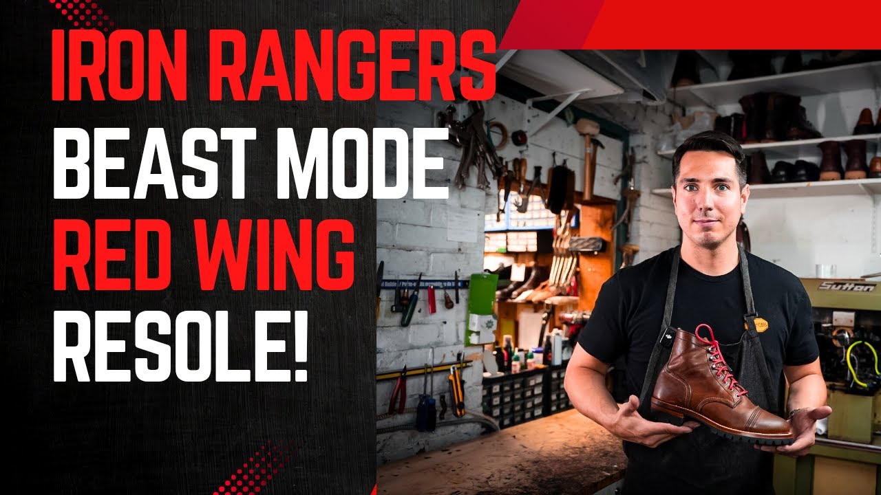 Red Wing Iron Ranger Recraft | Custom Upgrade You Need to See - YouTube